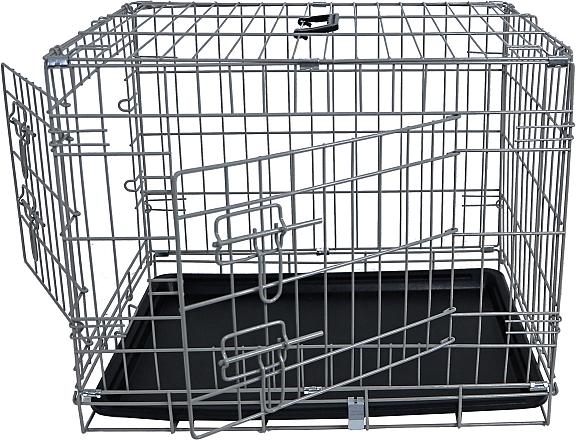 Hondenbench 2 Deurs Economic Taupe | Zooveel voor Dieren